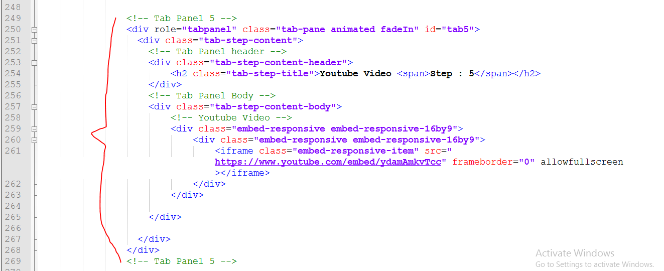 Hi-Tech Tabs - Effective and Animated Design | Documentation
